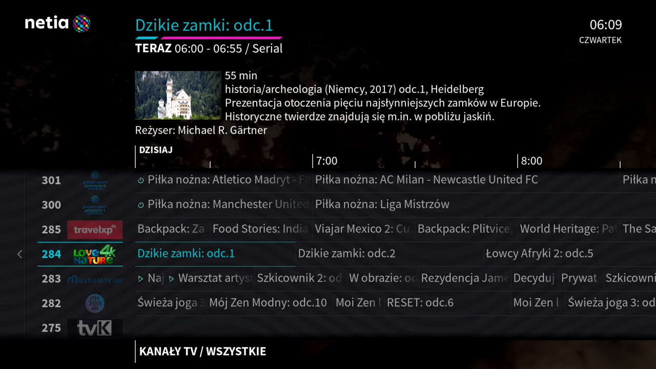 Telewizja – parametry i konfiguracja urządzeń - Netia